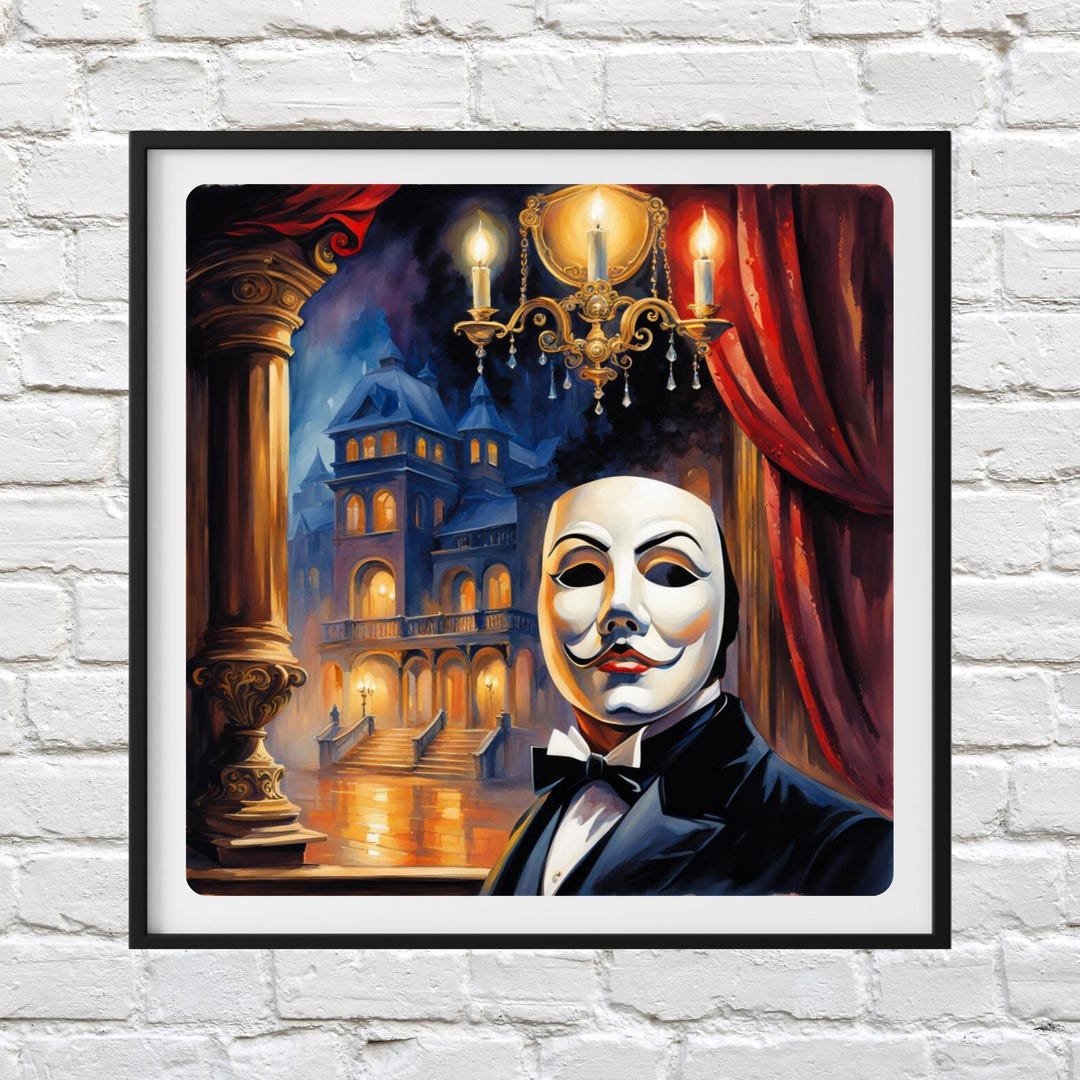 Phantom 2, Cross Stitch Chart Phantom of the Opera, Musical Theatre ...
