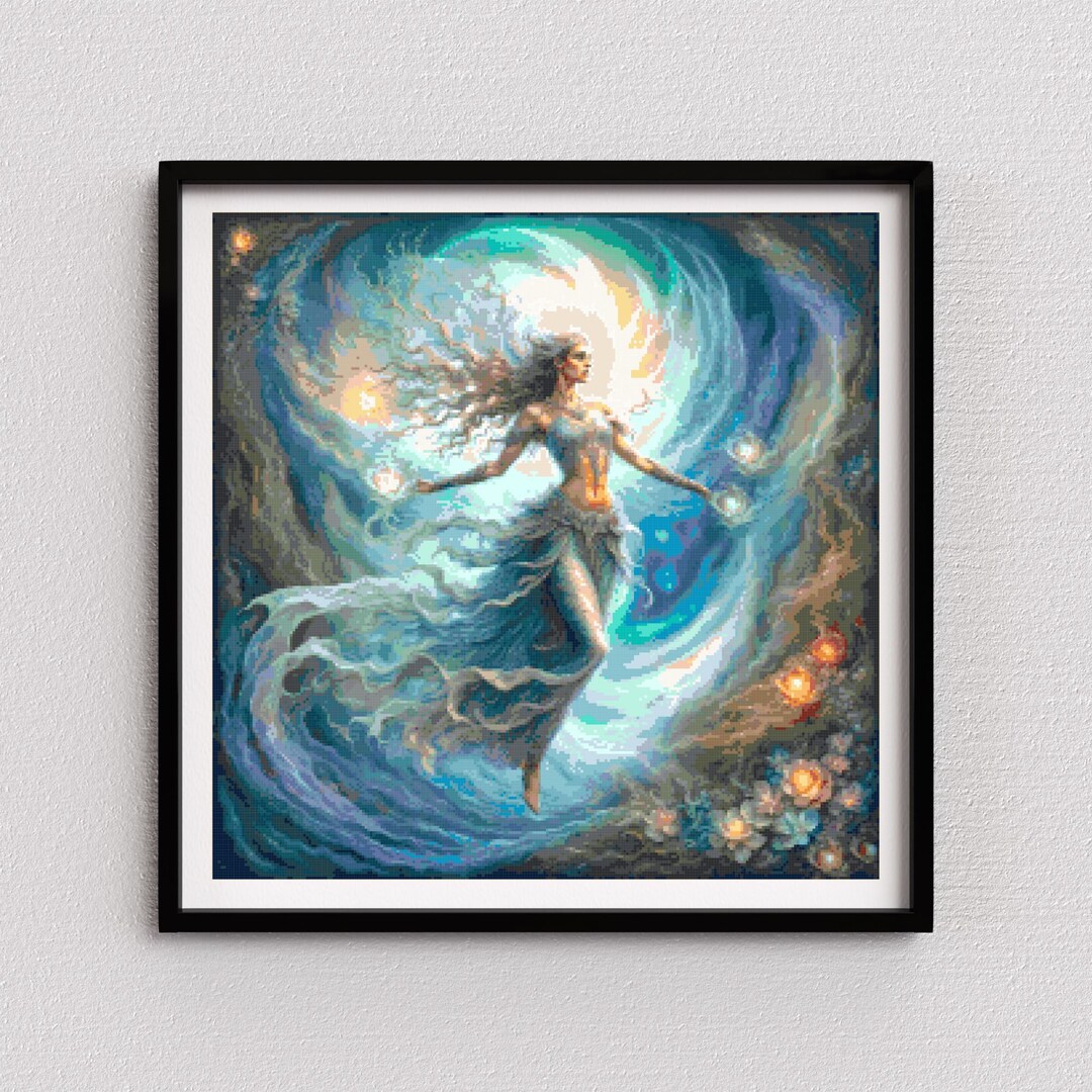Fantasy, Counted Cross Stitch Patterns Printable Chart PDF Format ...