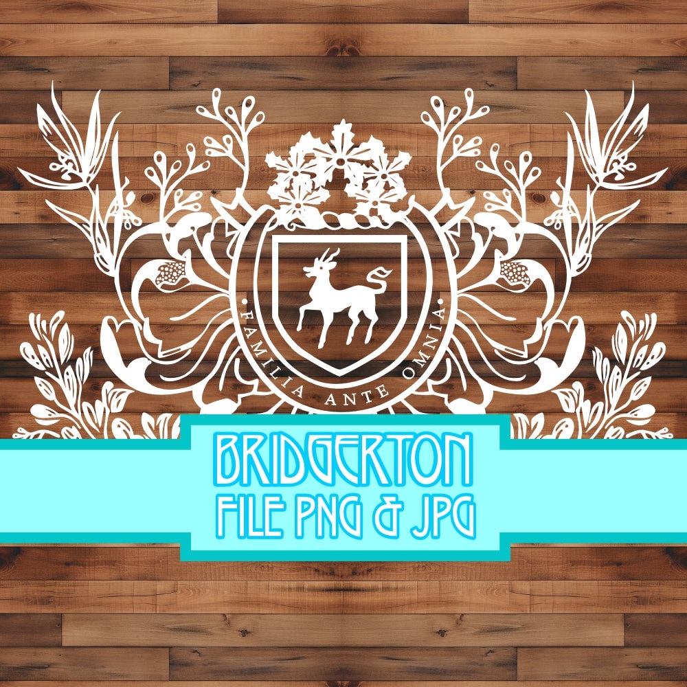 Bridgerton Crest JPG & PNG File - Etsy