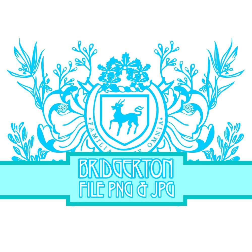 Bridgerton Crest JPG & PNG File - Etsy