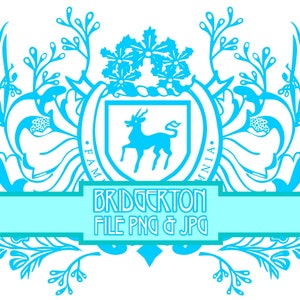 Bridgerton Crest JPG & PNG File - Etsy