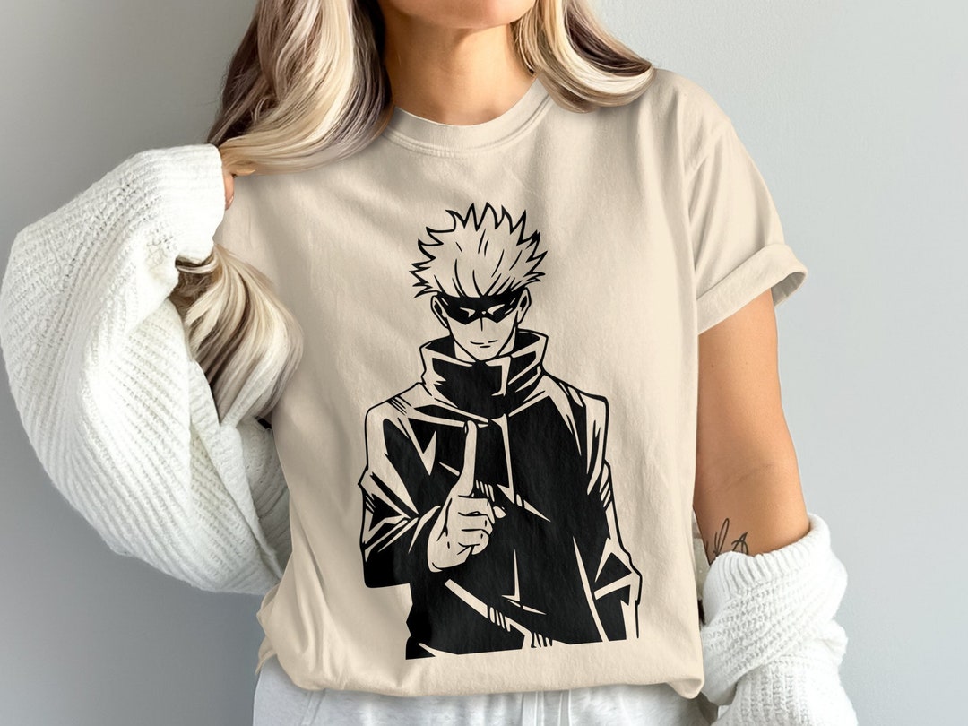Gojo Satoru Shirt, Jujutsu Kaisen Tshirt, Best Anime Shirts, Gift for ...