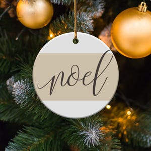 Christmas Noel Ornament, Holiday Decor, Festive Home Decoration ...