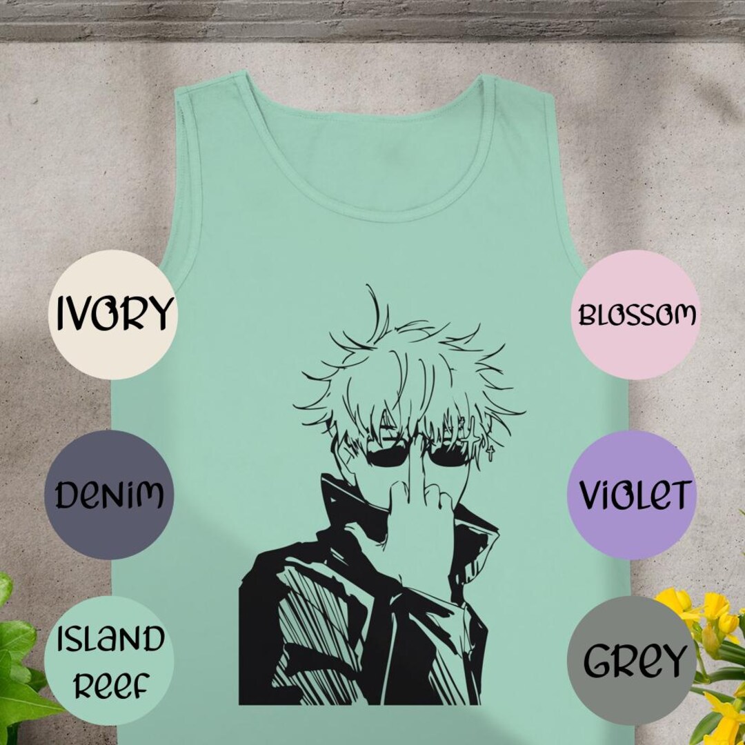 Gojo Satoru Shirt, Jujutsu Kaisen Tshirt, Gift for Anime Lovers, Gojo ...
