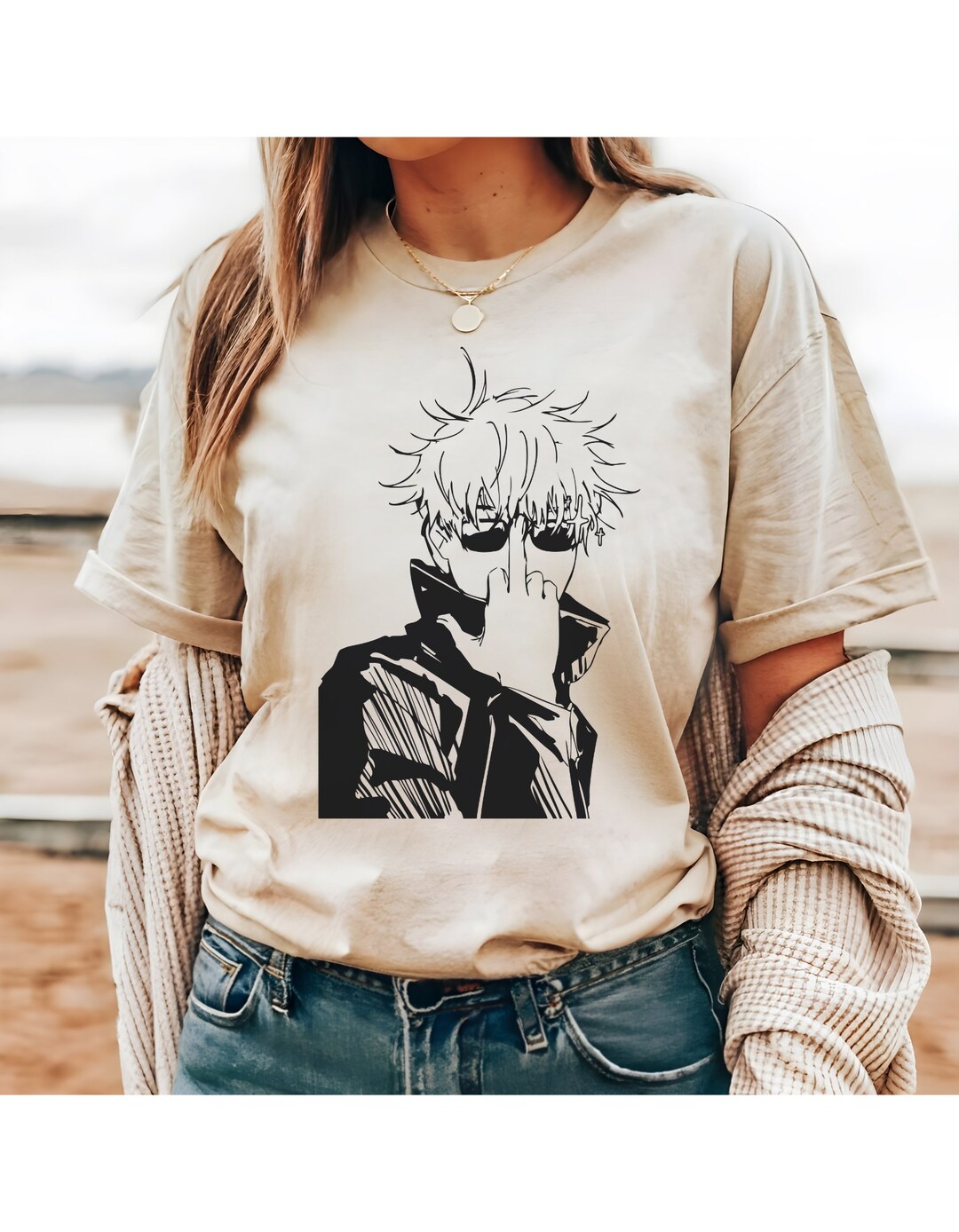 5XL Gojo Satoru Shirt, Jujutsu Kaisen Tshirt, Best Anime Shirts, Gift ...