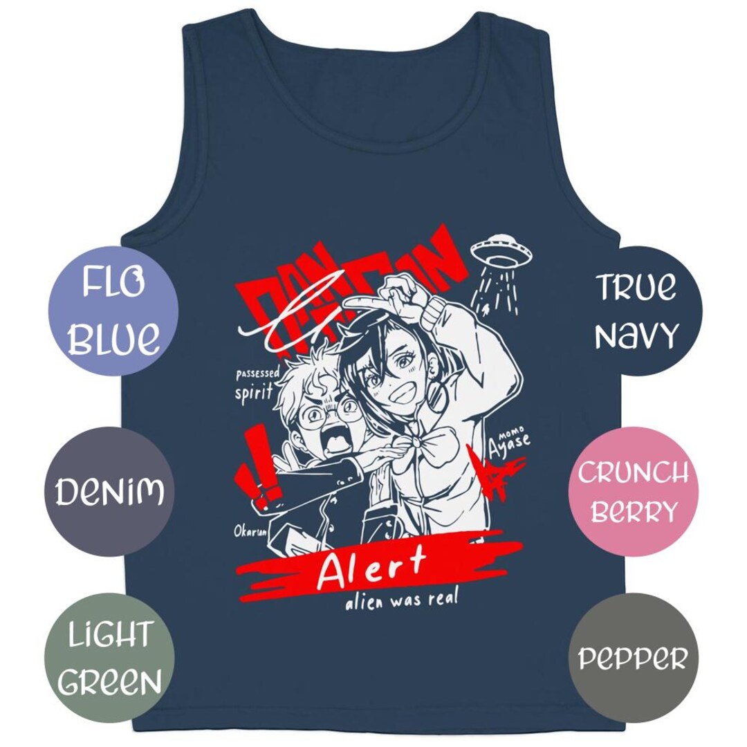 Dandadan Shirt, Turbo Ganny Momo Ayase Anime Hoodie Japanese Streetwear ...