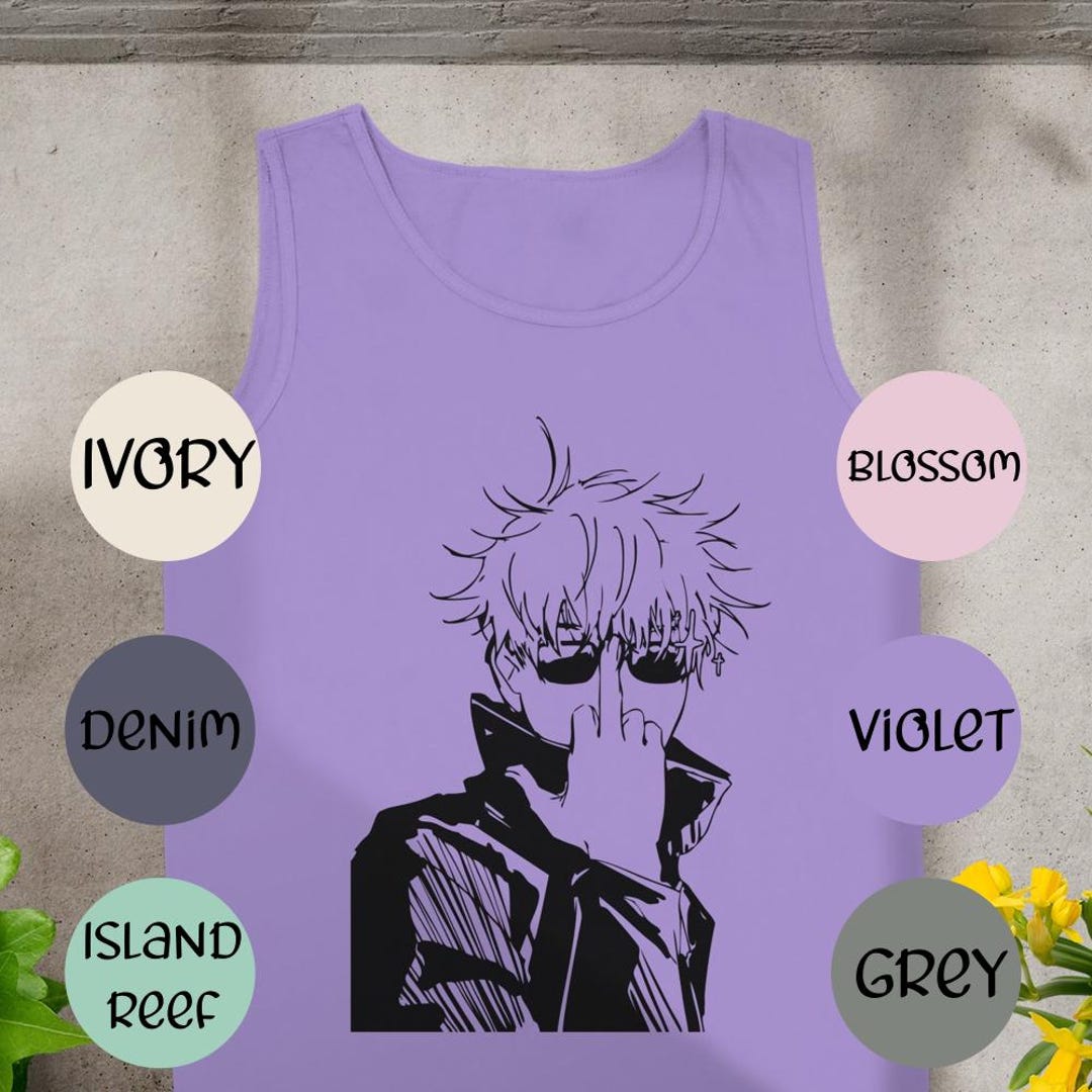 Gojo Satoru Shirt, Jujutsu Kaisen Tshirt, Gift for Anime Lovers, Gojo ...