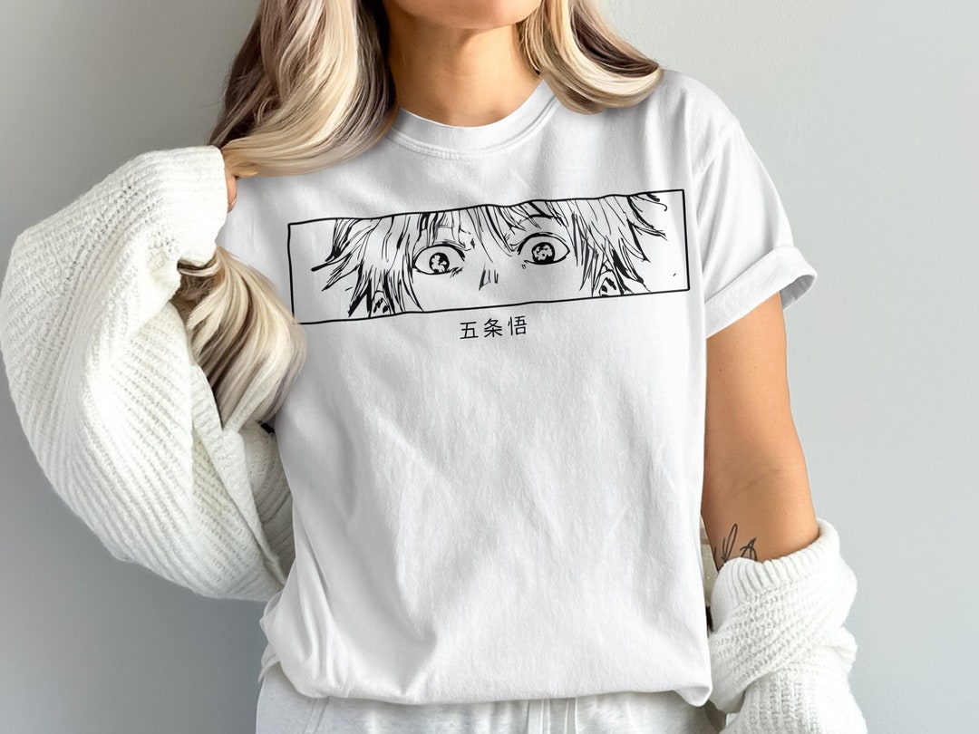 Gojo Satoru Shirt, JJK Sweatshirts, Jujutsu Kaisen Tshirt, Best Anime ...