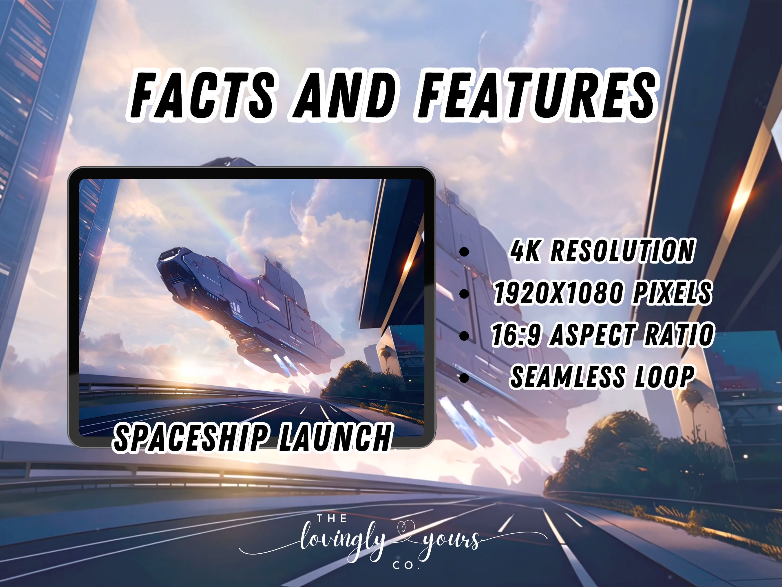 Animated Spaceship Background Room Vtuber Background Twtich Overlay ...