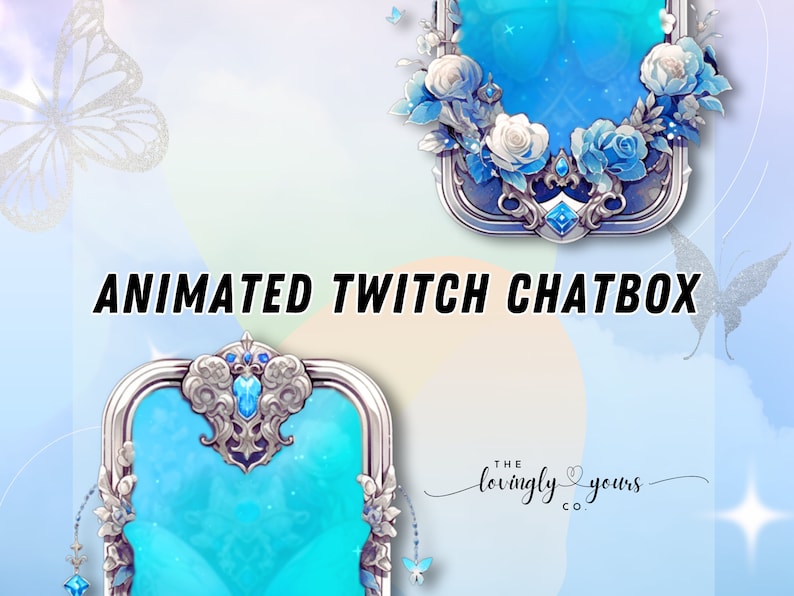 Animated Twitch Chat PNG Stream Sub Chatbox Bit Twitch Chat Widget ...