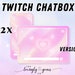 Talk Show Twitch Overlay PNG Digital Download Vtuber Background Twtich ...