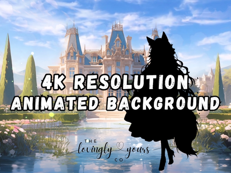 4k Animated Isekai Mansion Background Aesthetic Vtuber - Etsy