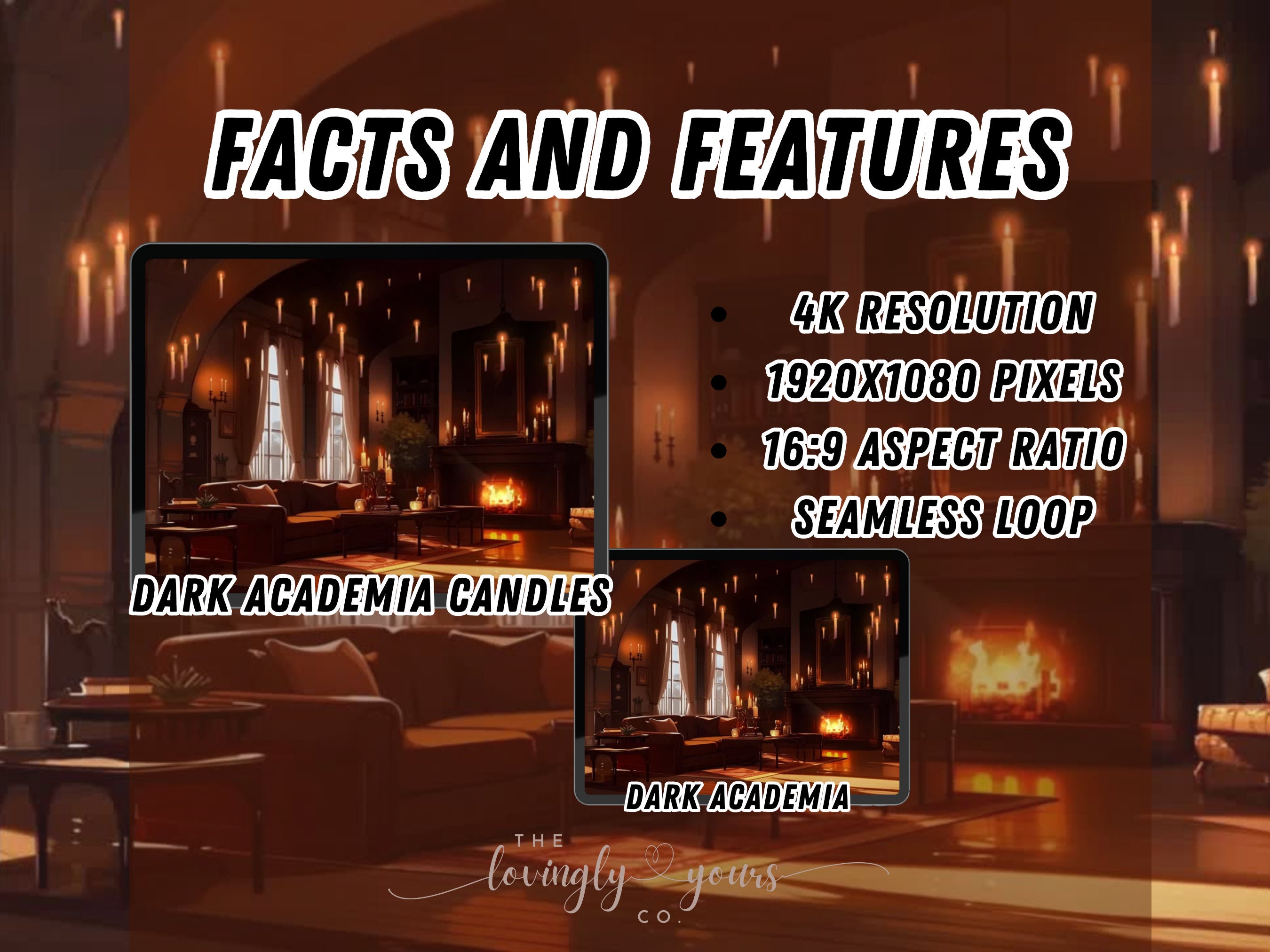 4k Animated Haunted Background Spooky Room Vtuber Background Twitch ...