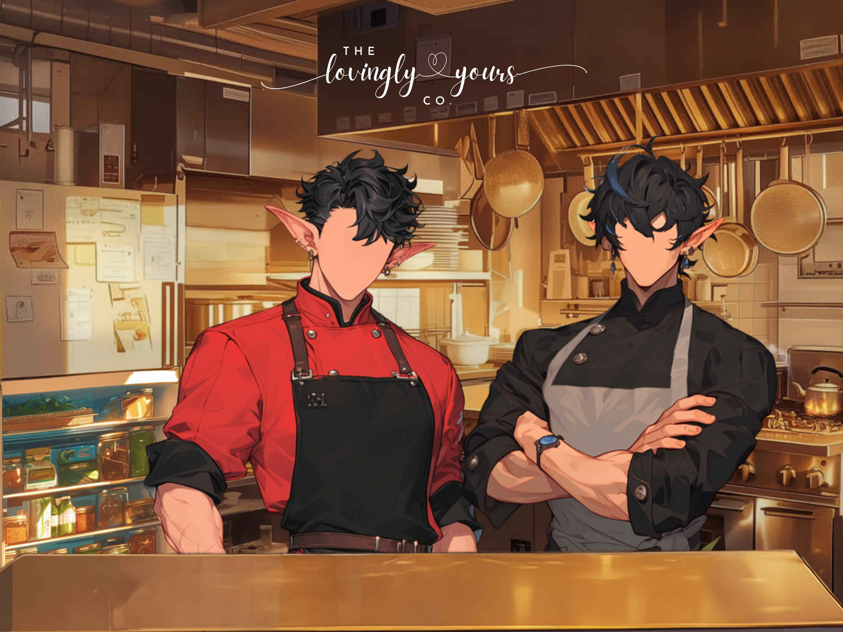 Restaurant Kitchen Animated Background Cozy Anime Style Lofi Room ...