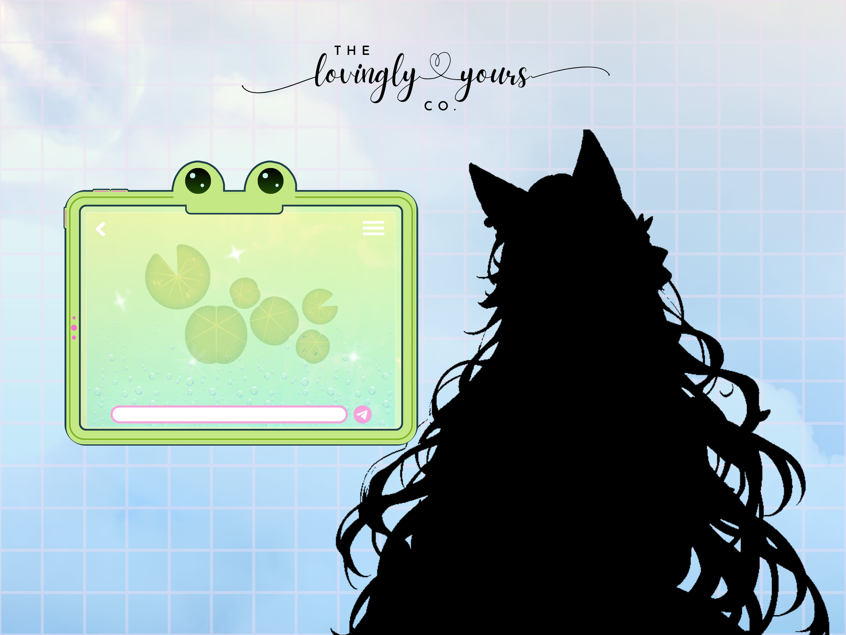 Animated Twitch Chat Widget PNG Digital Download Stream Sub - Etsy