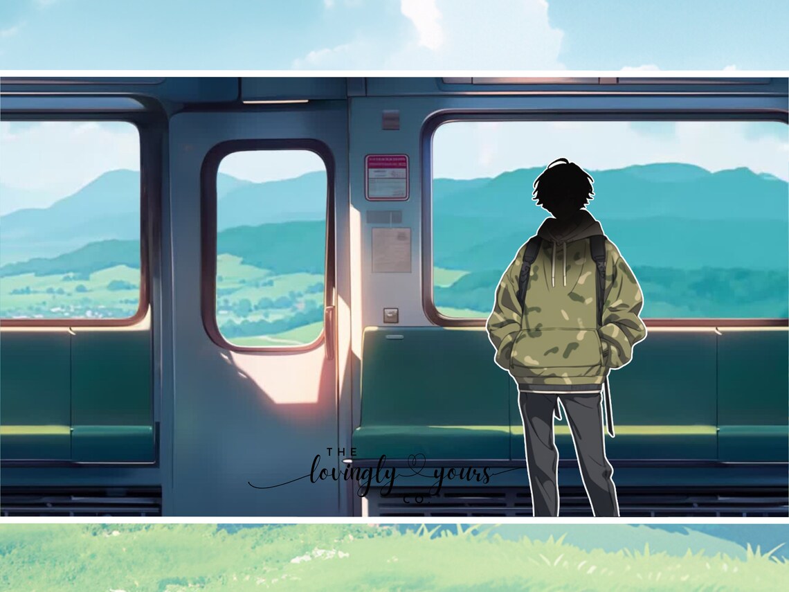Lofi Train Animated Background Twitch Overlay Vtuber Animated - Etsy