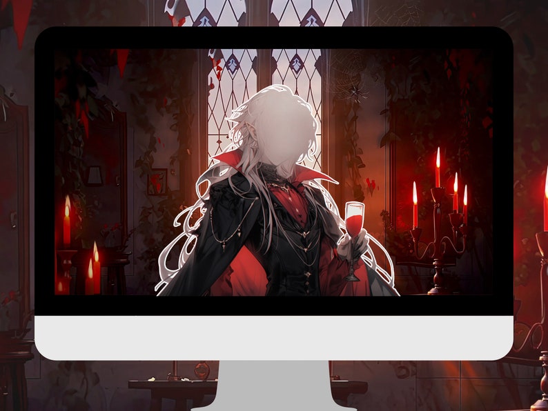 4k Animated Haunted Background Spooky Room Vtuber Background - Etsy