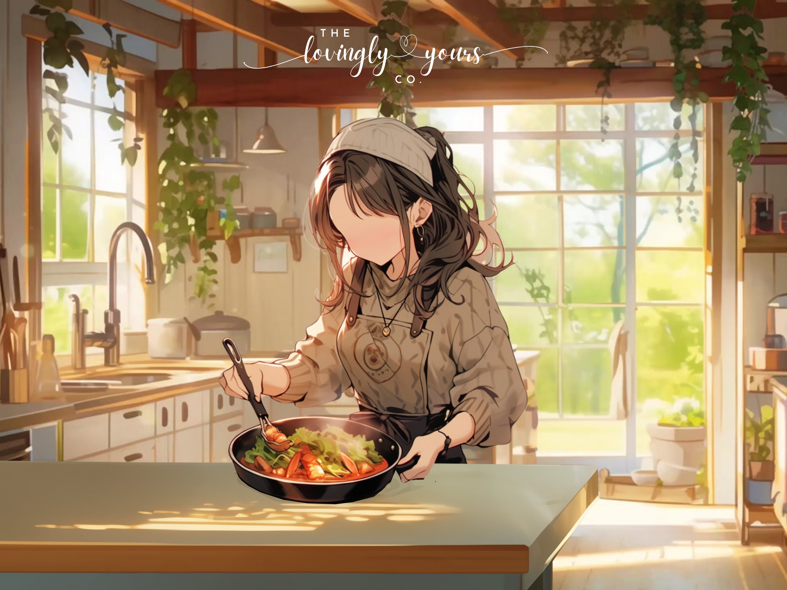 Animated Lofi Room Background Cozy Anime Style Room Vtuber Background ...