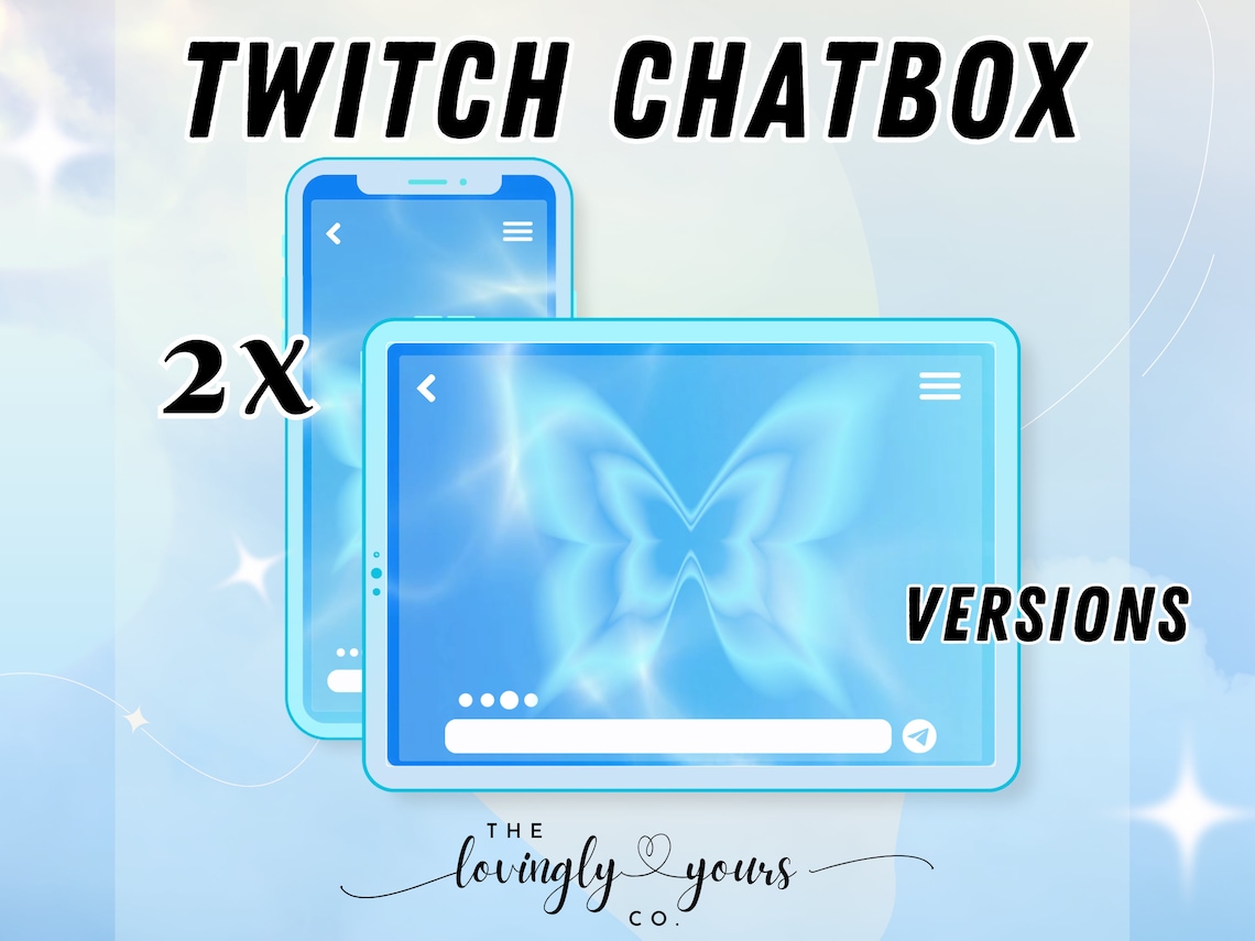 Twitch Chat PNG Digital Download Stream Sub Chatbox Bit Twitch - Etsy