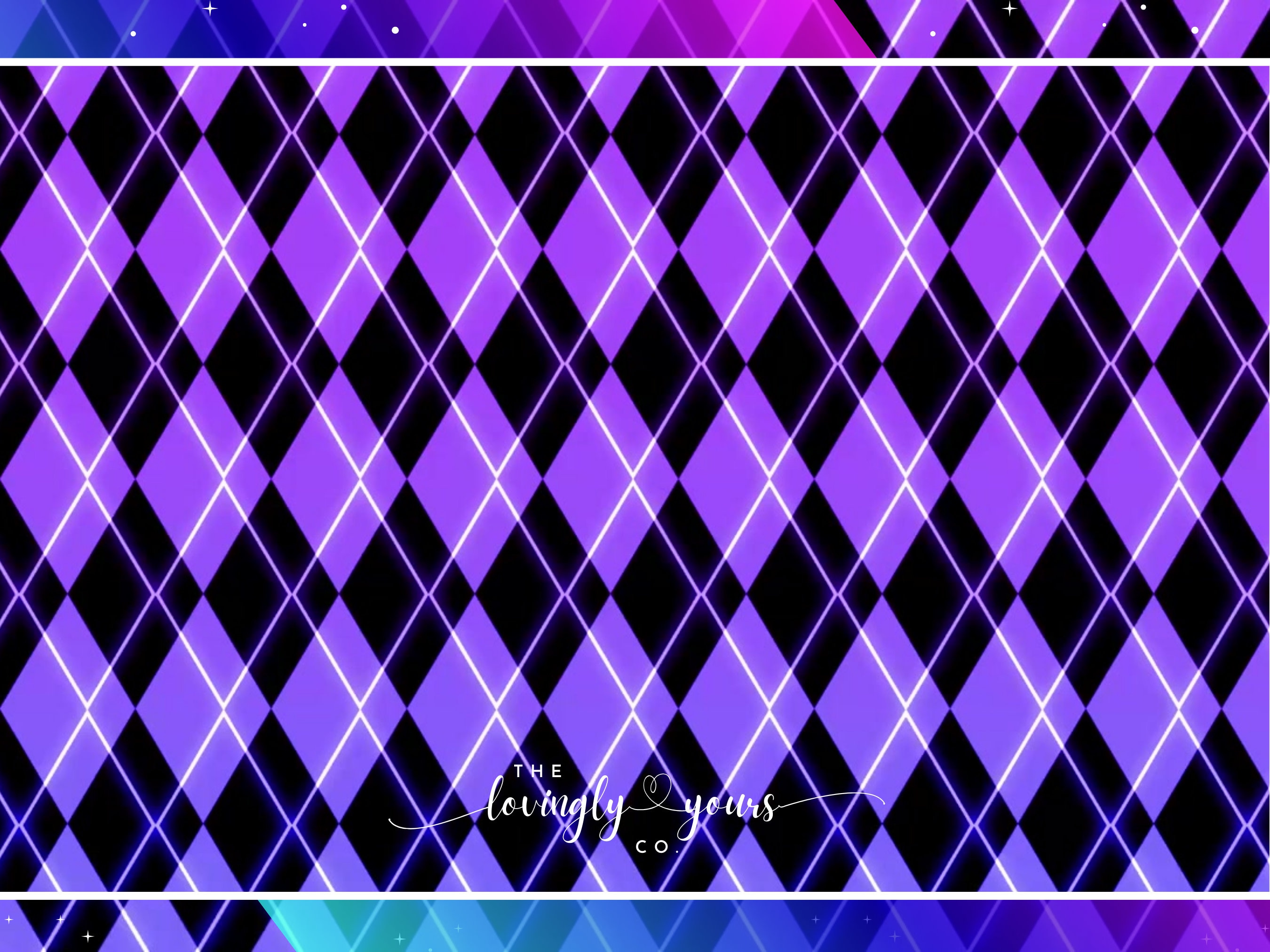 Plaid Pattern Animated Background Aesthetic Vtuber Background Purple ...