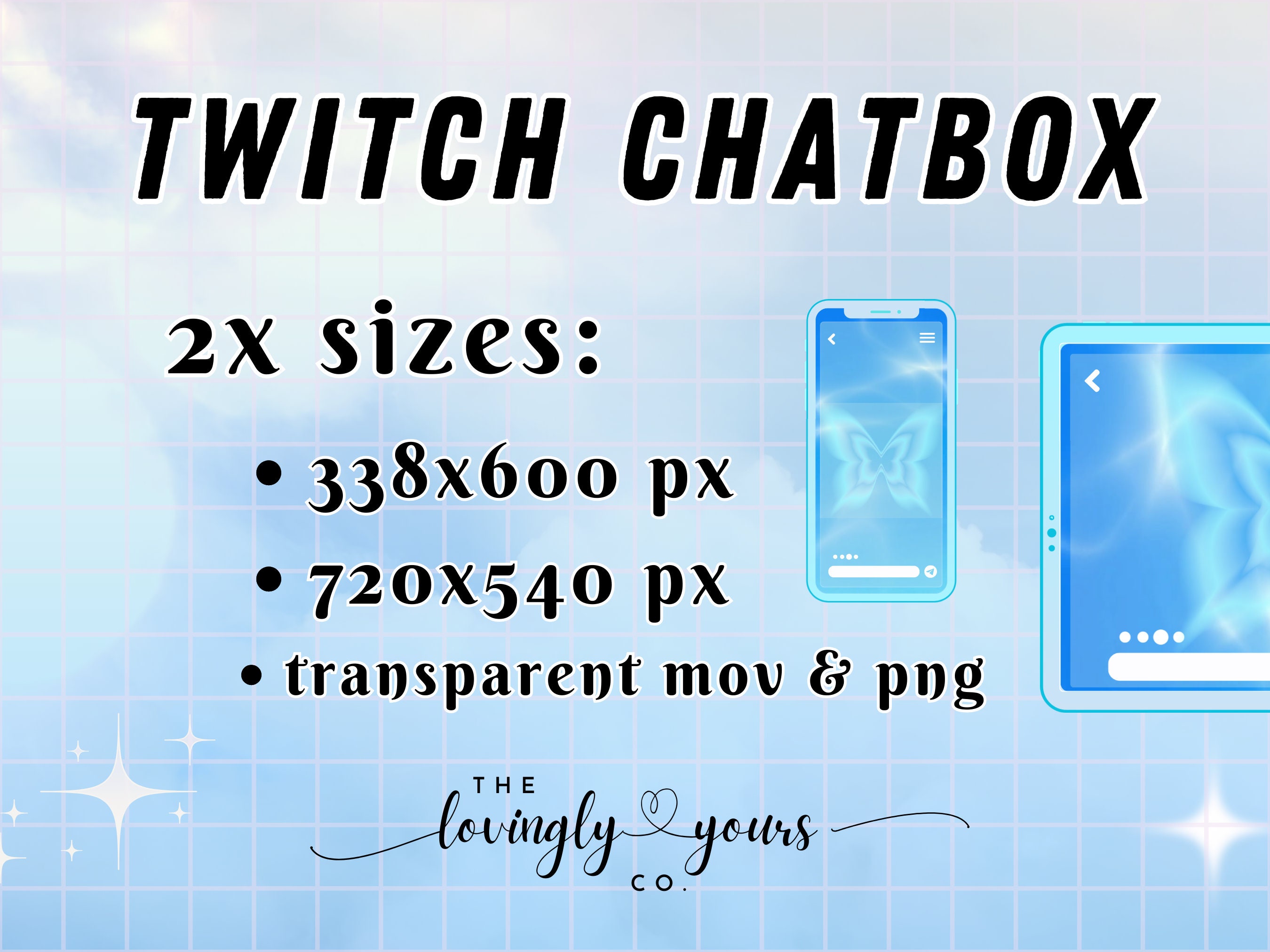 Twitch Chat PNG Digital Download Stream Sub Chatbox Bit Twitch Chat ...