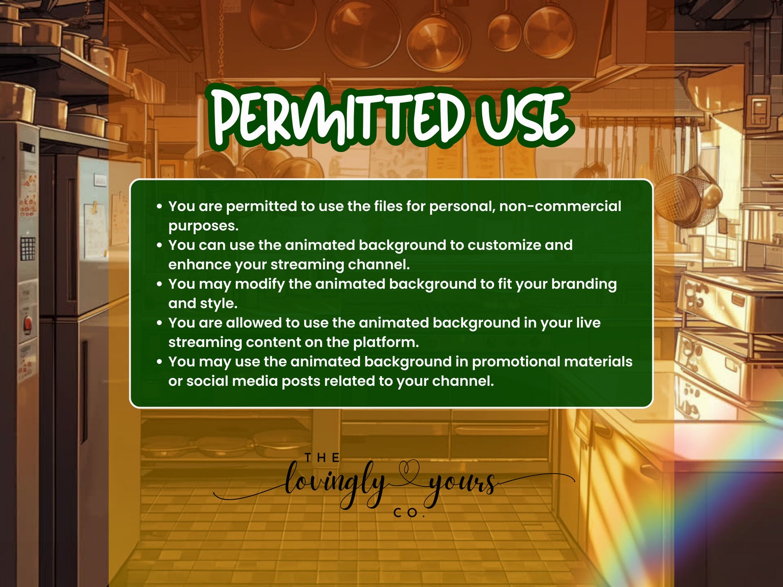 Restaurant Kitchen Animated Background Cozy Anime Style Lofi Room ...