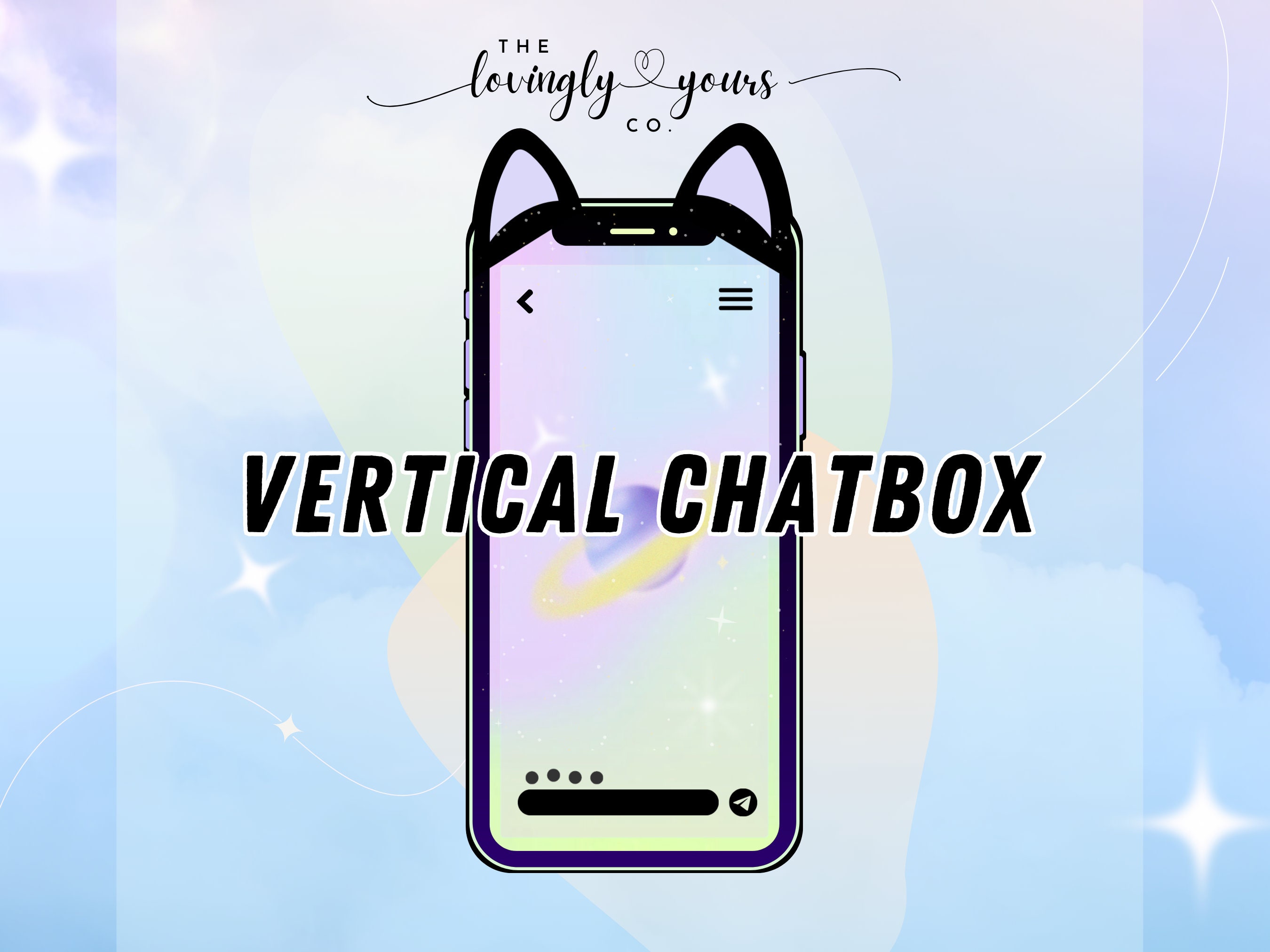 Animated Twitch Chat Widget PNG Digital Download Stream Sub - Etsy