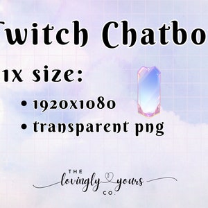 Twitch Chat PNG Digital Download Stream Sub Chatbox Bit Twitch Chat ...