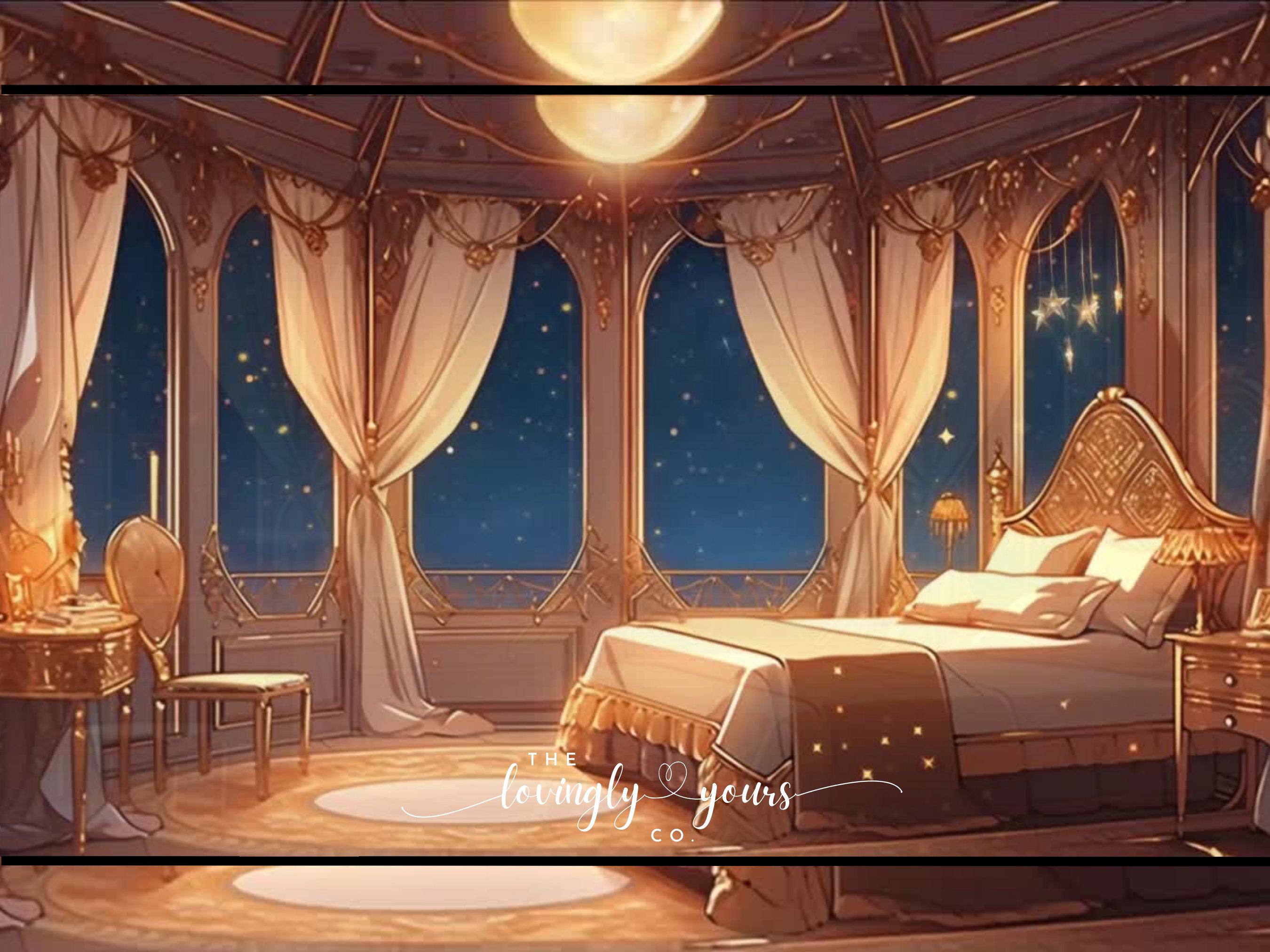 4k Animated Isekai Background Aesthetic Vtuber Room Background Twitch ...