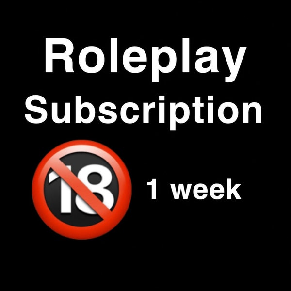 Roleplay - Etsy