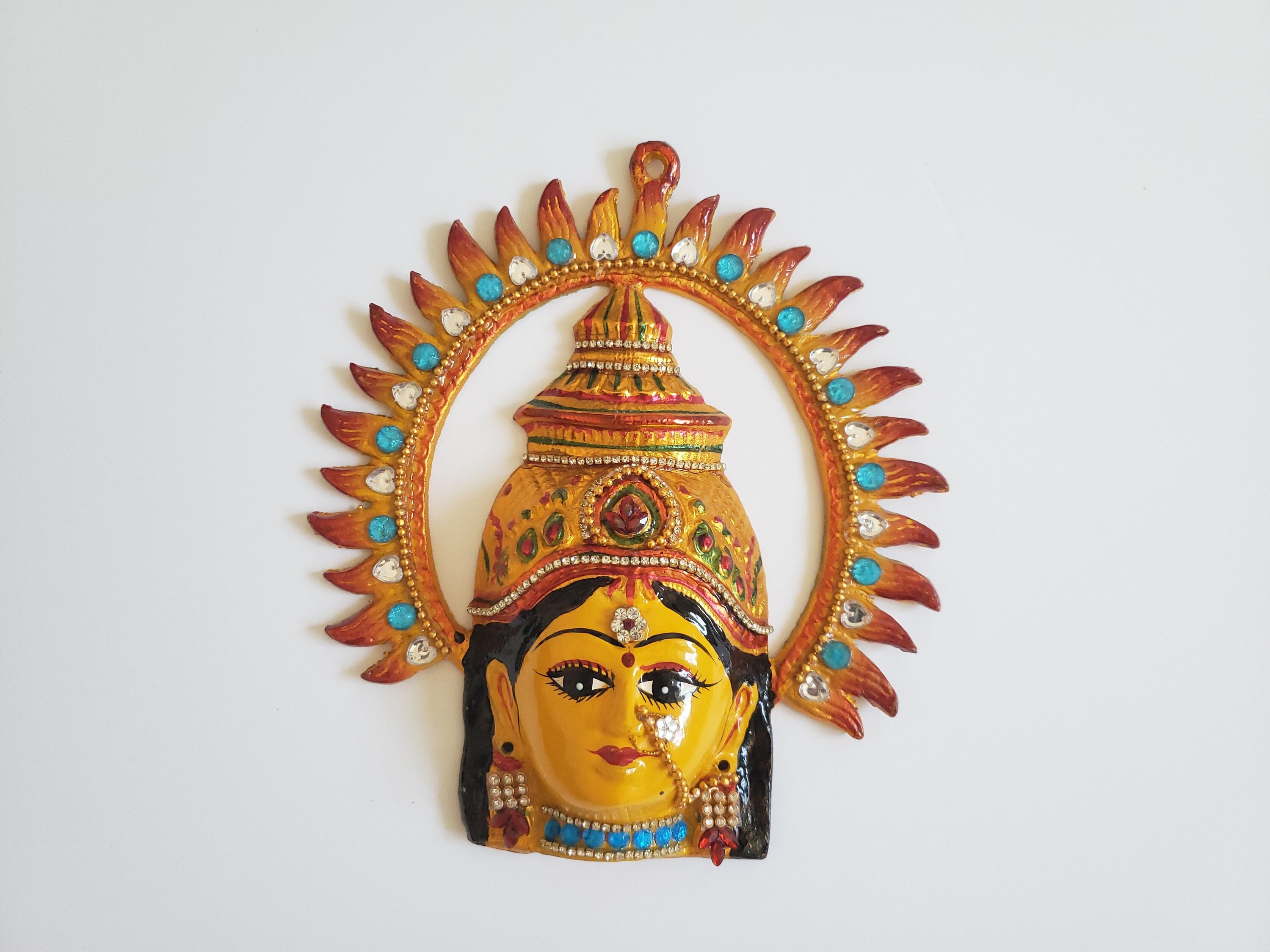 Goddess Vara Lakshmi Face - Lakshmi Festival - Gowri Face - Navarathri ...