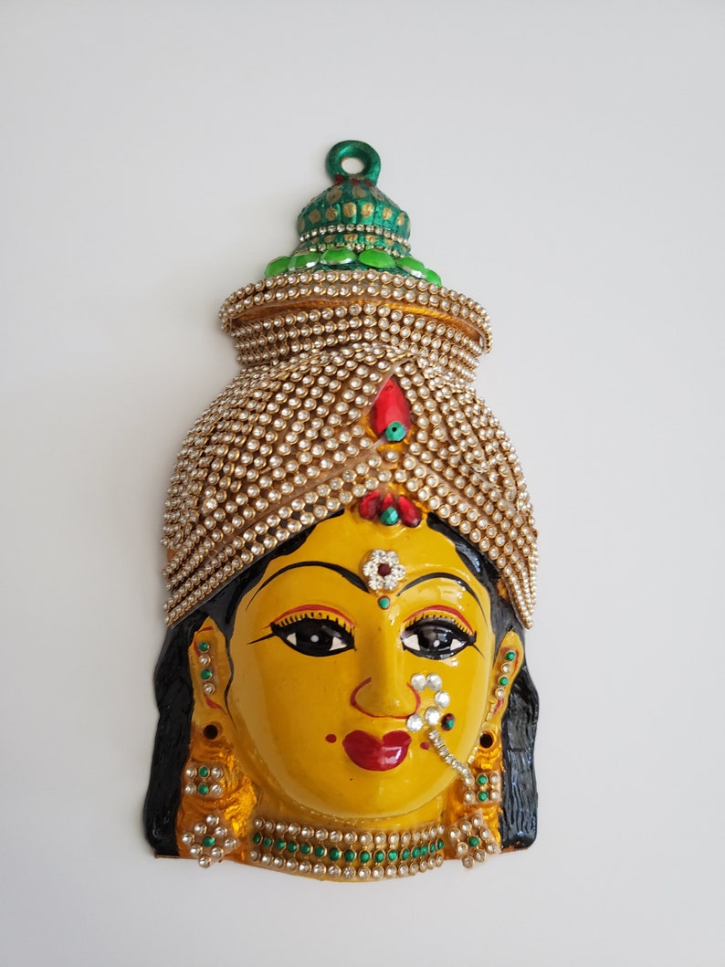 Goddess Vara Lakshmi Face - Lakshmi Festival - Gowri Face - Navarathri ...