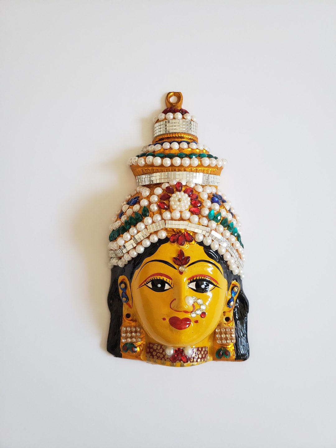 Goddess Vara Lakshmi Face - Lakshmi Festival - Gowri Face - Navarathri ...