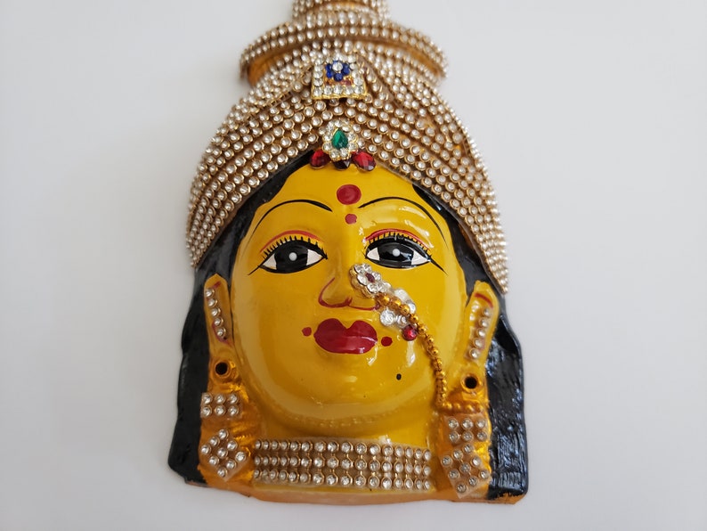 Goddess Vara Lakshmi Face - Lakshmi Festival - Gowri Face - Navarathri ...
