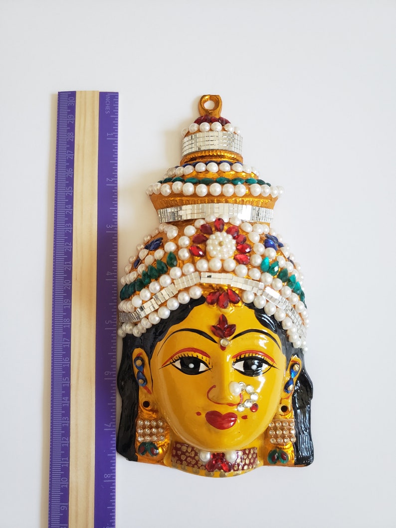 Goddess Vara Lakshmi Face - Lakshmi Festival - Gowri Face - Navarathri ...