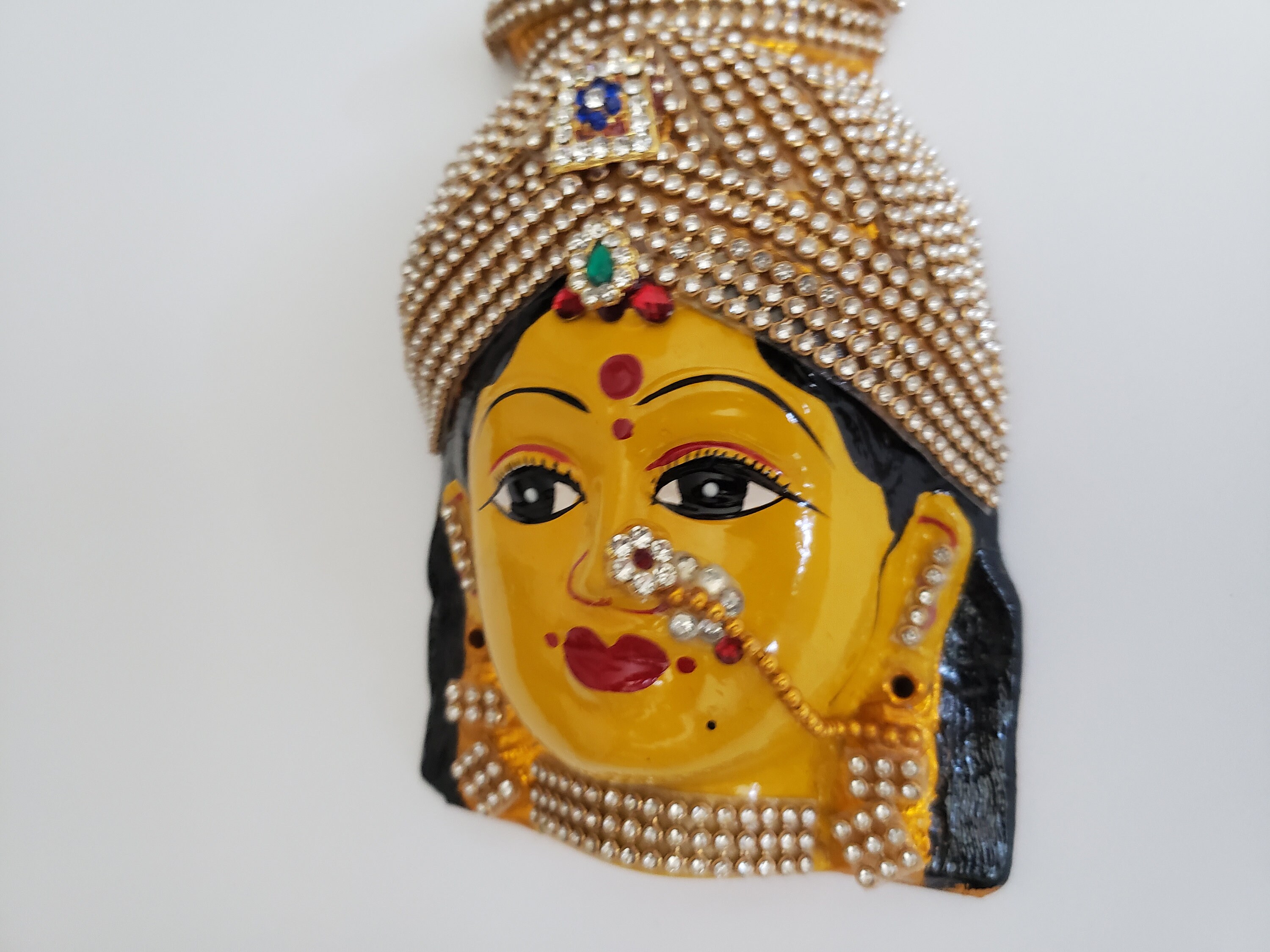 Goddess Vara Lakshmi Face - Lakshmi Festival - Gowri Face - Navarathri ...