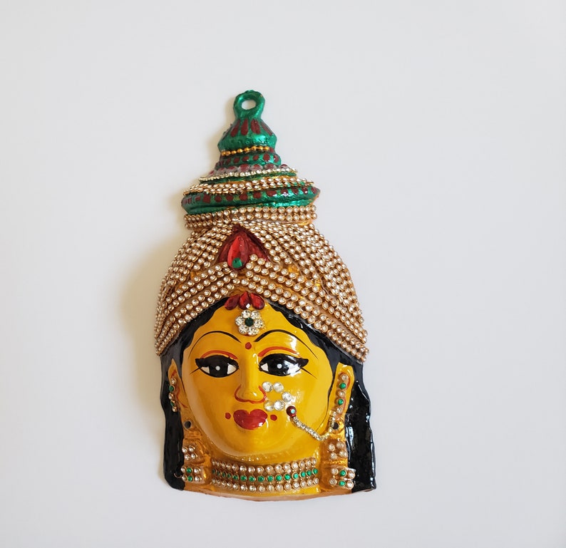 Goddess Vara Lakshmi Face - Lakshmi Festival - Gowri Face - Navarathri ...
