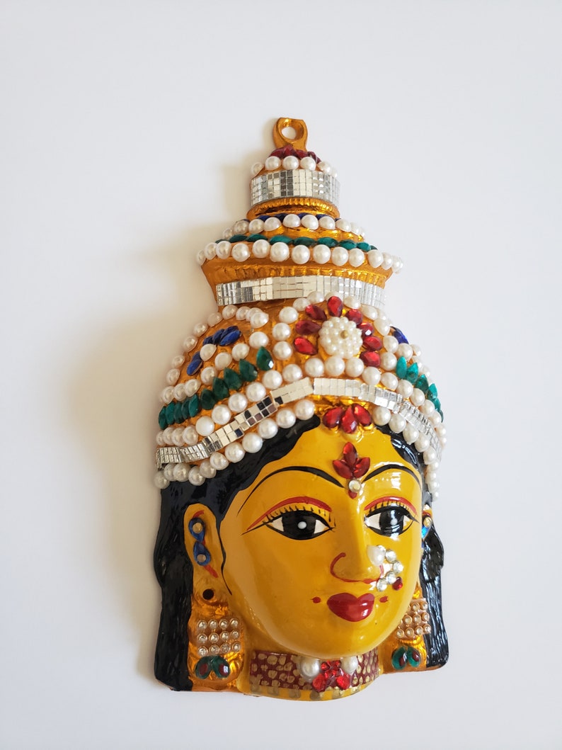 Goddess Vara Lakshmi Face - Lakshmi Festival - Gowri Face - Navarathri ...