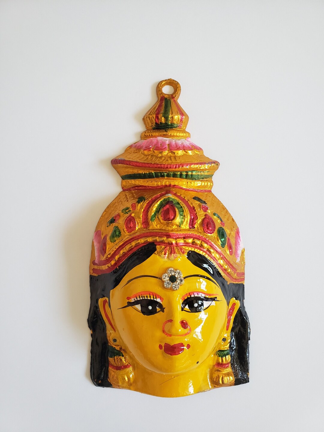 Goddess Vara Lakshmi Face - Lakshmi Festival - Gowri Face - Navarathri ...