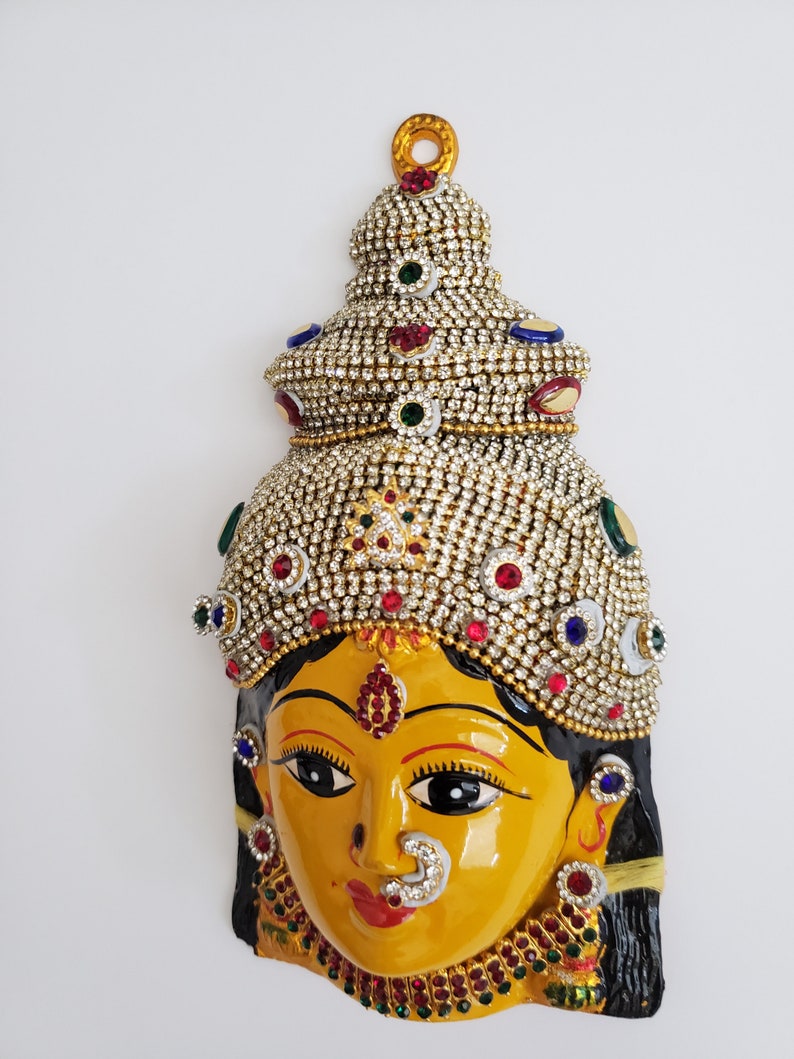 Goddess Vara Lakshmi Face - Lakshmi Festival - Gowri Face - Navarathri ...