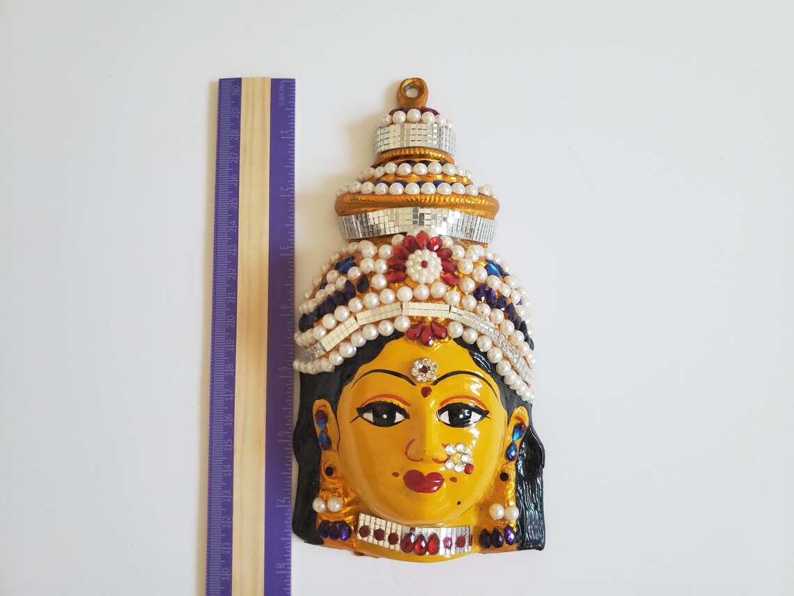 Goddess Vara Lakshmi Face - Lakshmi Festival - Gowri Face - Navarathri ...