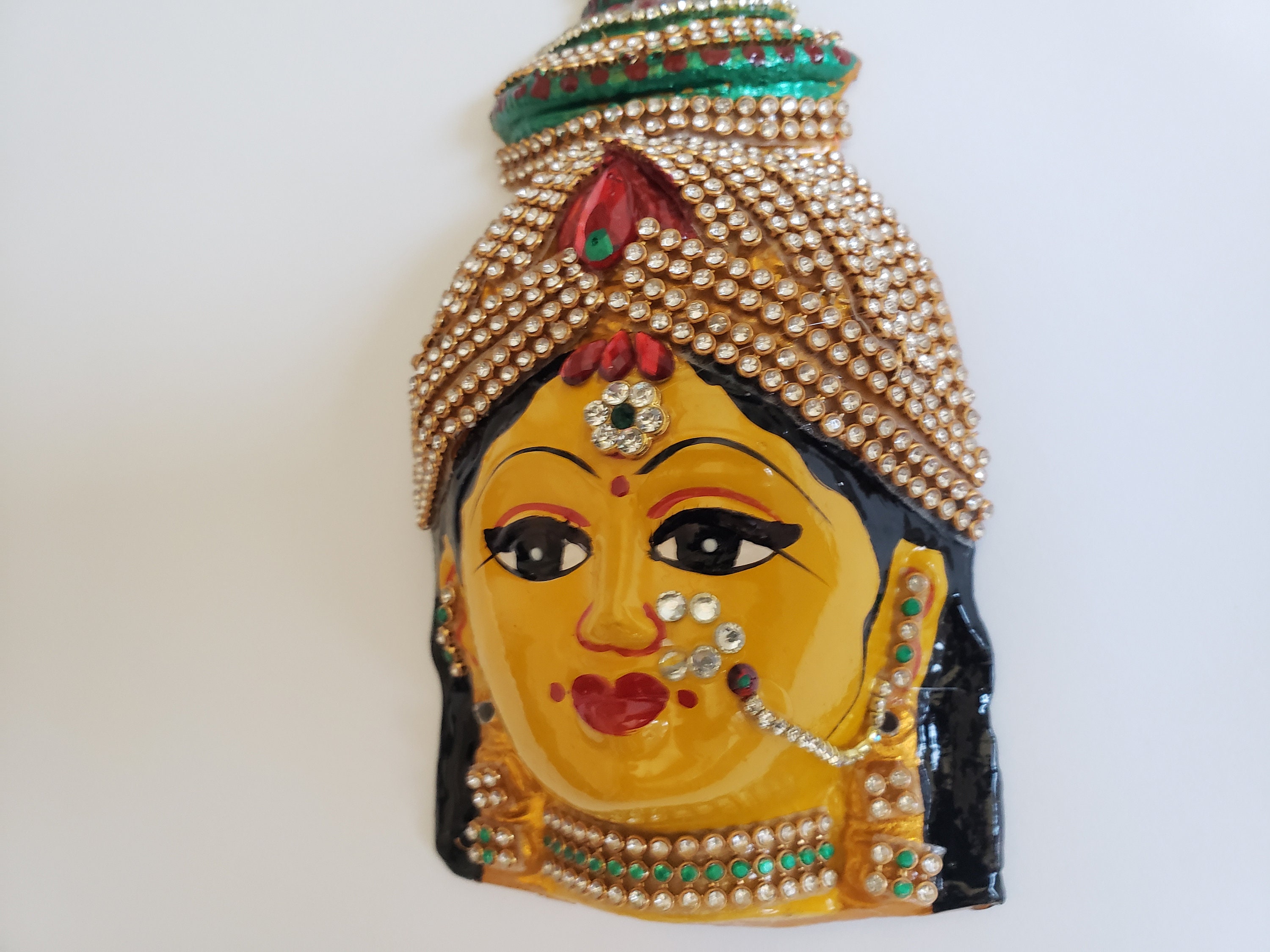 Goddess Vara Lakshmi Face - Lakshmi Festival - Gowri Face - Navarathri ...