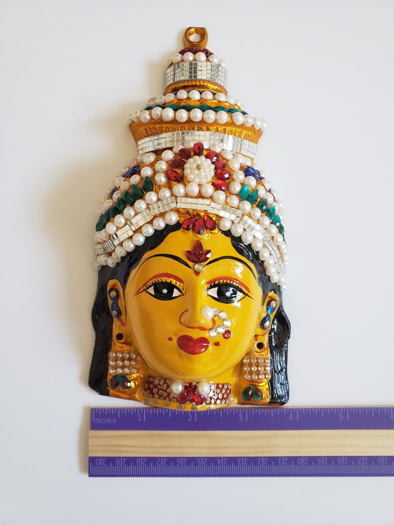 Goddess Vara Lakshmi Face - Lakshmi Festival - Gowri Face - Navarathri ...