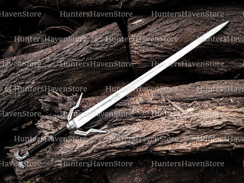 The Witcher Sword Swords of Geralt of Rivia Great Sword and Feline ...