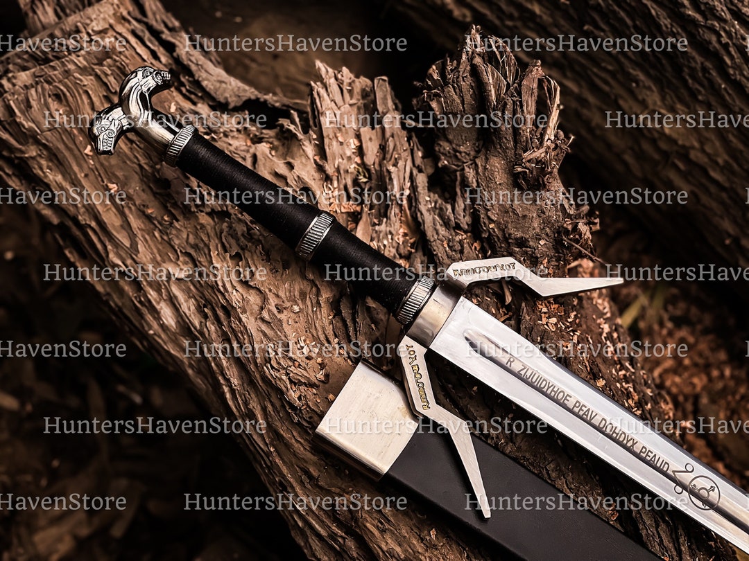 The Witcher Sword Swords of Geralt of Rivia Great Sword and Feline ...