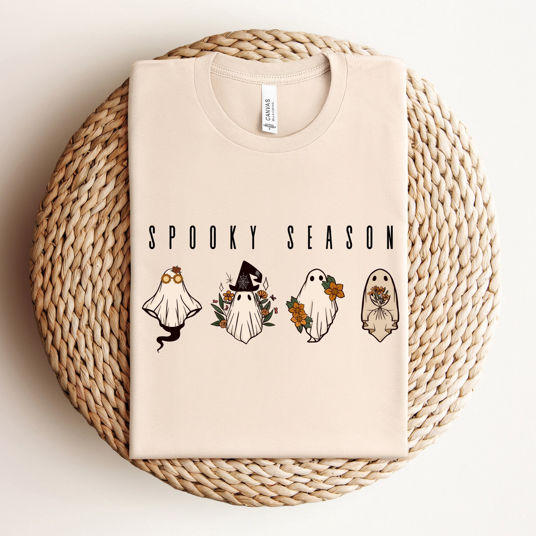 Retro Ghost Svg Spooky Season Svg Filehalloween Ghost - Etsy