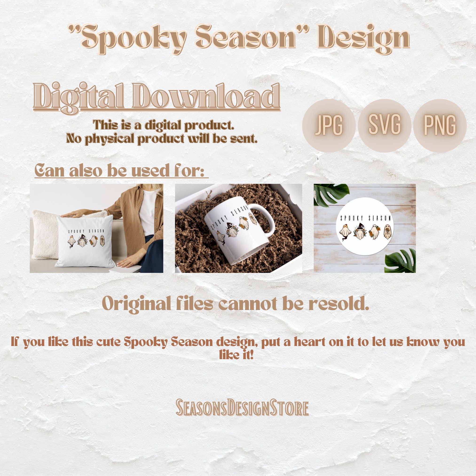 Retro Ghost Svg Spooky Season Svg Filehalloween Ghost - Etsy