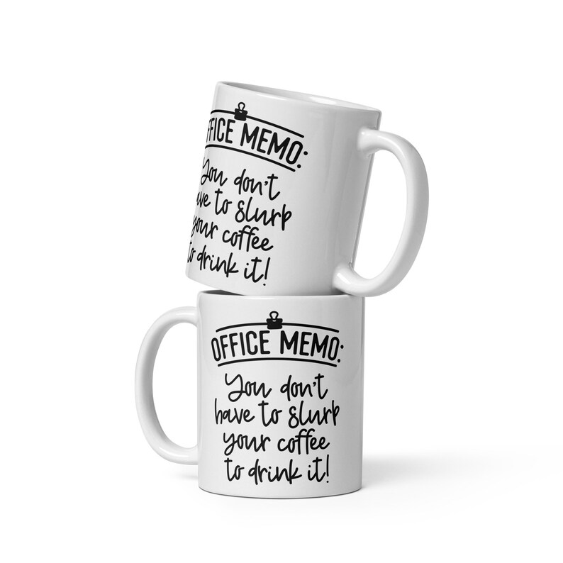 Funny Work Mug Office Memo Coffee Cup Gift - Etsy