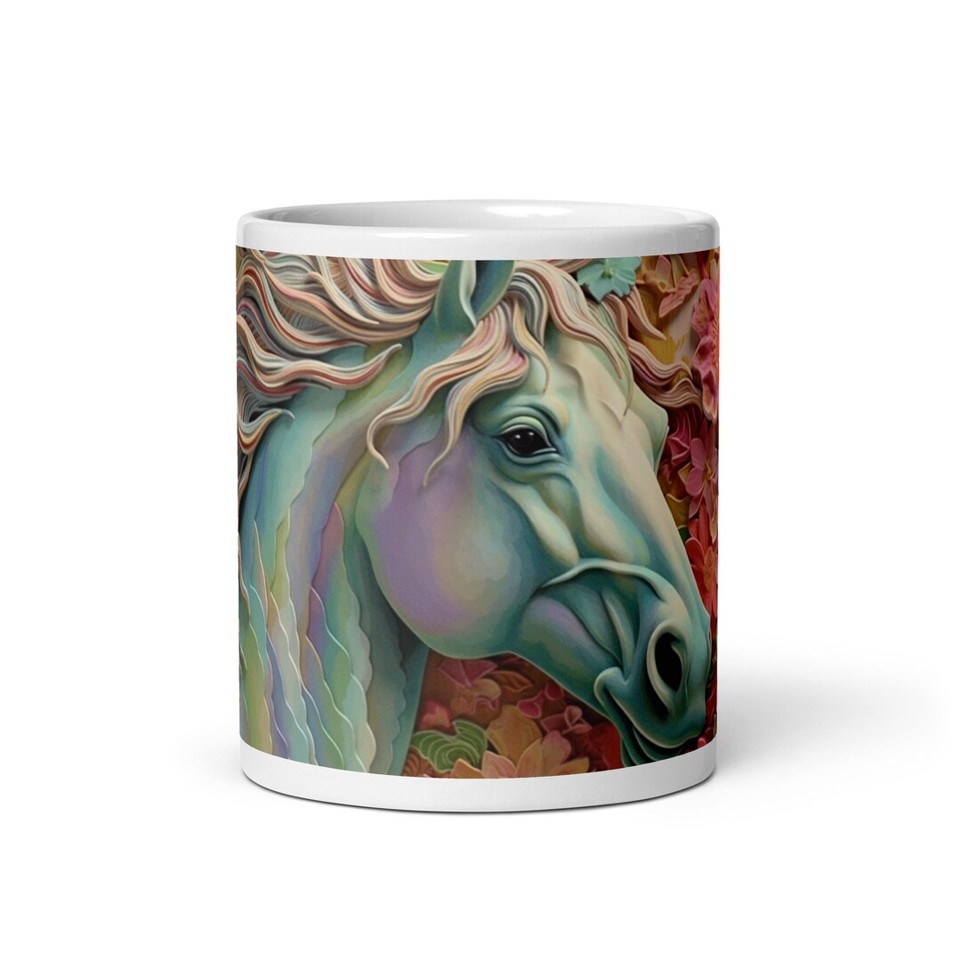3D Horse Coffee Mug for Equestrians Coffee Cup Horse Lover Gift - Etsy