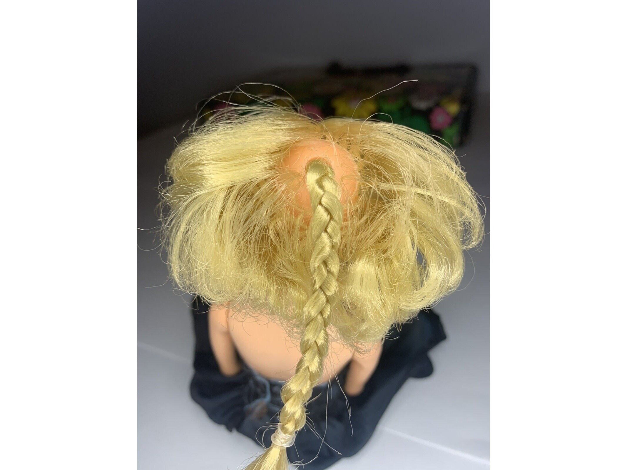 Vtg Growing Pretty Hair 1144 Rooted Eyelashes Barbie Doll BENDABLE LEG ...